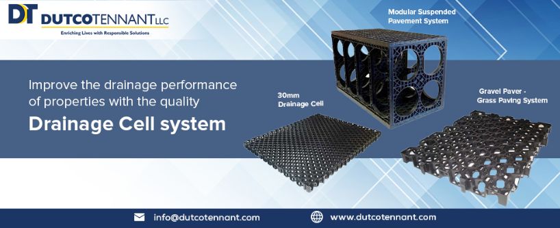 Drainage Cell Application | Improved Drainage Solution
