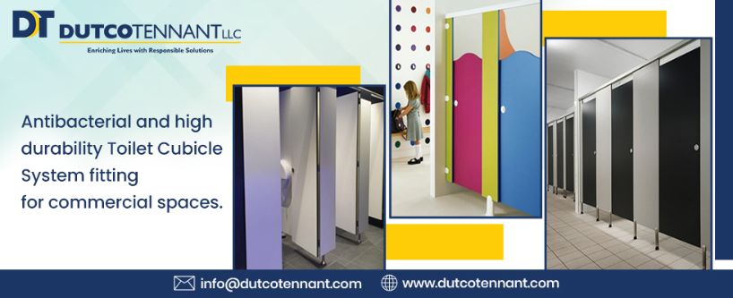 Hygienic and Durable Toilet Cubicle System