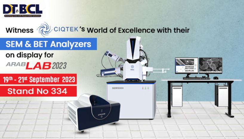 CIQTEK at ArabLab 2023│SEM & BET Analyzers Await