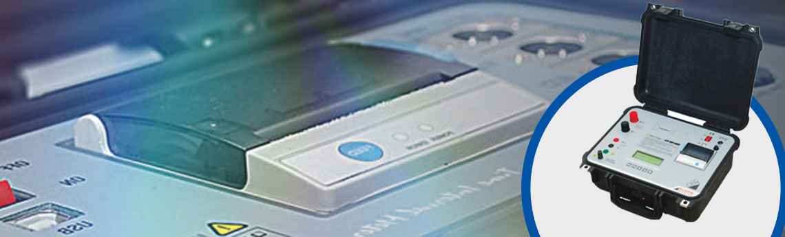 Contact resistance meter measures less resistance in micro ohm