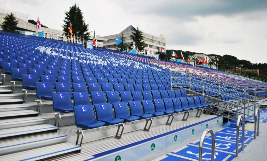 Temporary Seating System | High-Quality Sports Seating