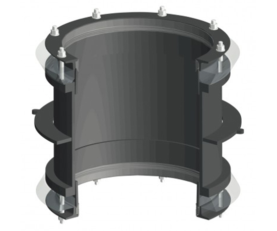 Wall coupling -Dutco Tennant