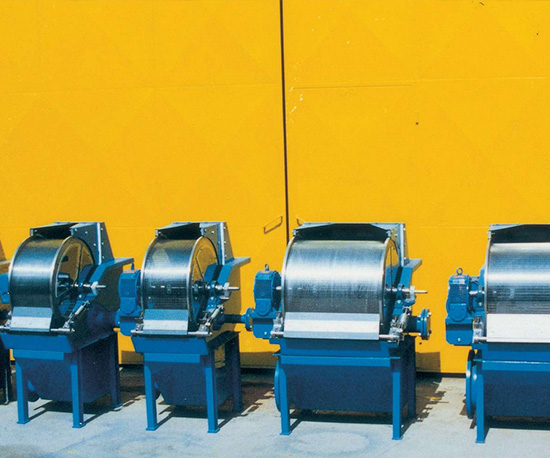 Externally Fed Rotary Drum Screens - Wastewater Solution from DT