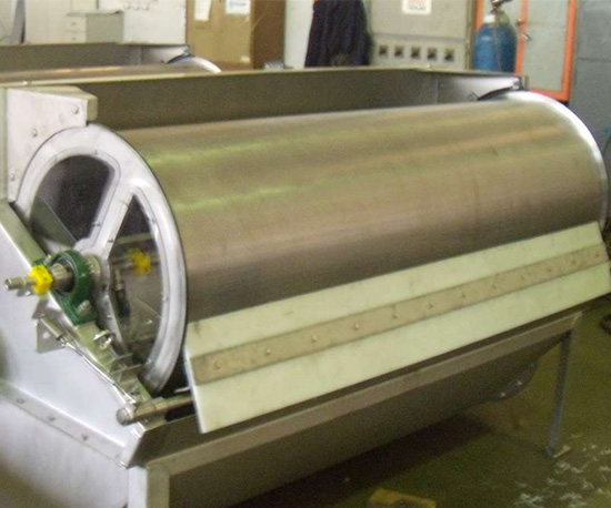 Externally Fed Rotary Drum Screens - Wastewater Solution from DT