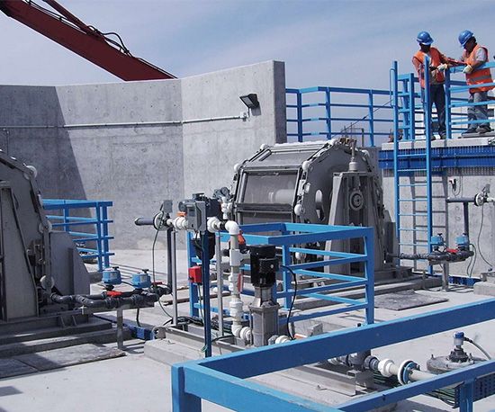 Travelling Band Screens