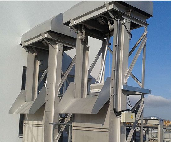 Cable Operated Screen - Wastewater Solution from DT