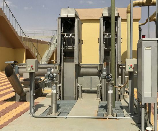 Cable Operated Screen - Wastewater Solution from DT