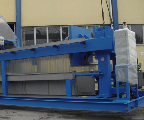 Filter Presses - Wastewater Sludge Dewatering Belt Presses
