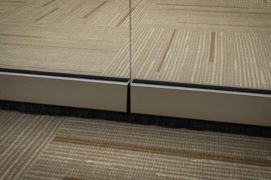 Panglass Basic Single Glass Movable Partition Wall System